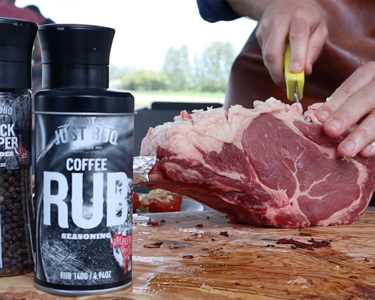 Caveman barbecue Tomahawk steak | Not Just BBQ